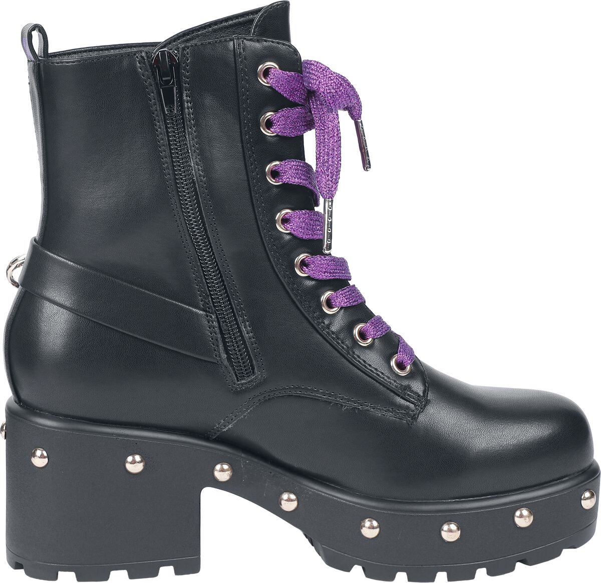 Monster High - Lucia Werewolf Military Studded Boots | KOI Boot | EMP