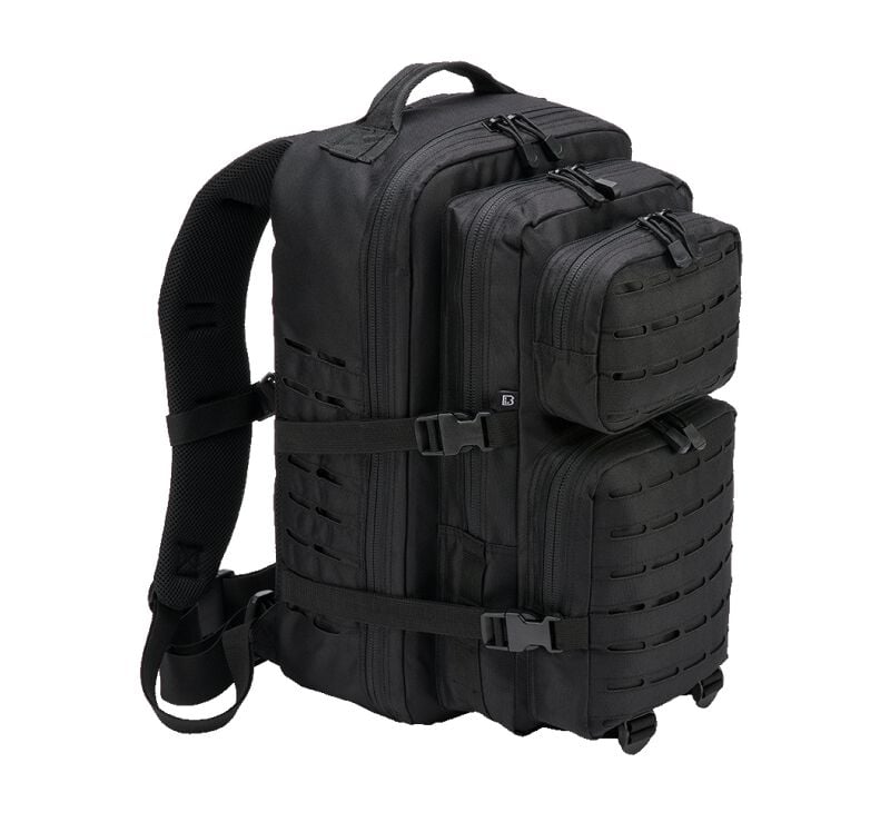 US Cooper Lasercut Large Backpack black | Brandit Backpack | EMP