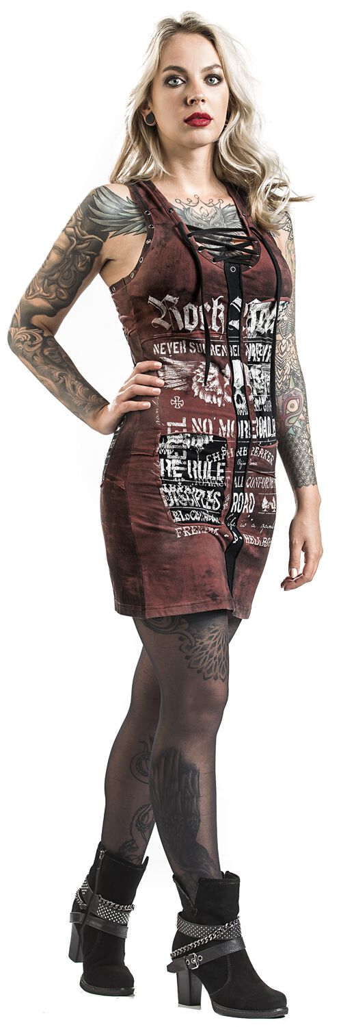 Stay A Little Longer | Rock Rebel by EMP Mini Dress | EMP