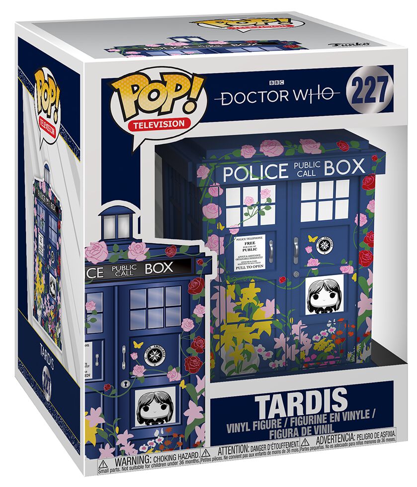 Tardis (Oversize) Vinyl Figure 227 | Doctor Who Funko Pop! | EMP