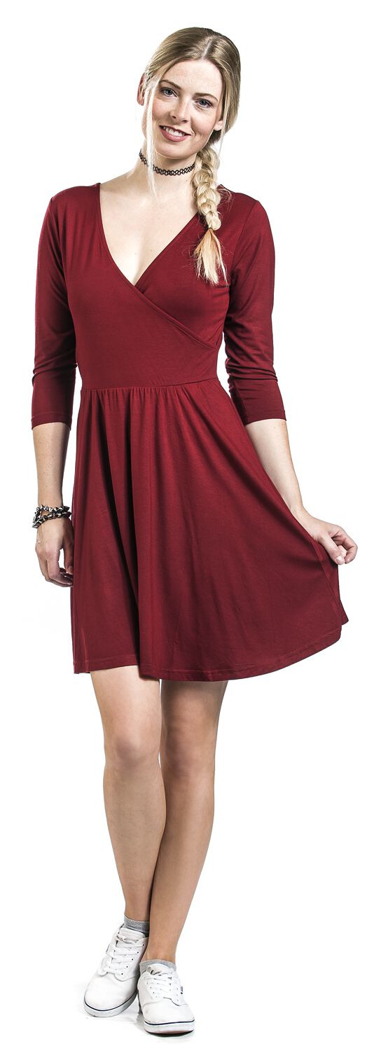 RED Wrap Dress | RED by EMP Short dress | EMP