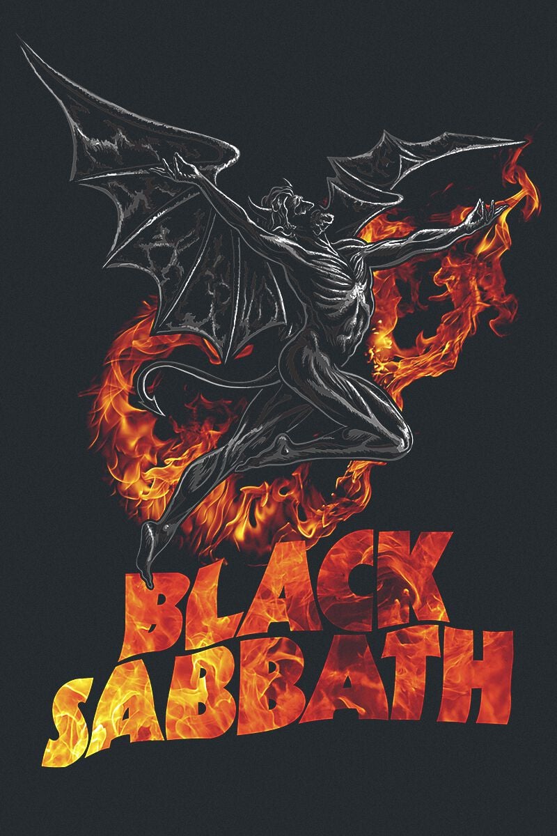 Burning Demon | Black Sabbath T-Shirt | EMP