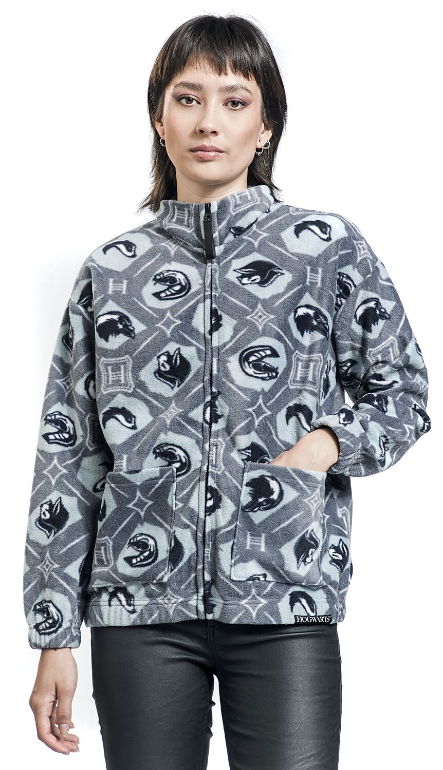 Houses & Symbols | Harry Potter Fleece Jacket | EMP