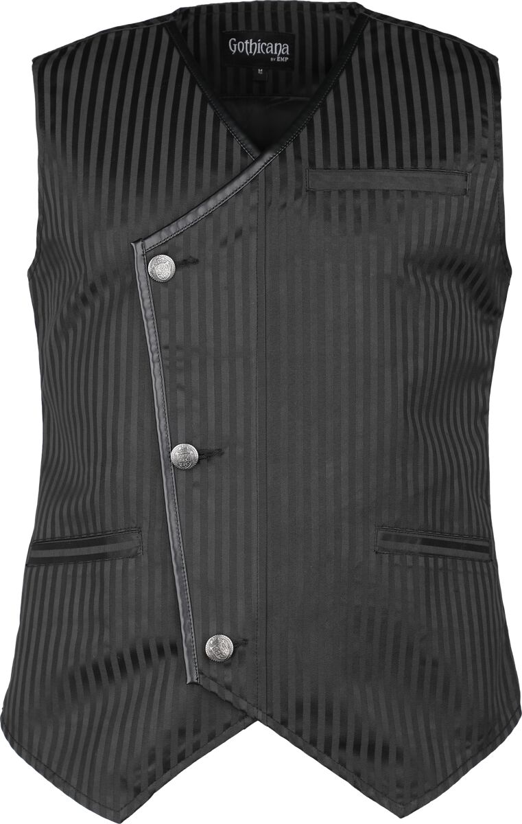 Jacquard Vest | Gothicana by EMP Vest | EMP