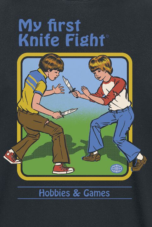 My First Knife Fight | Steven Rhodes T-Shirt | EMP