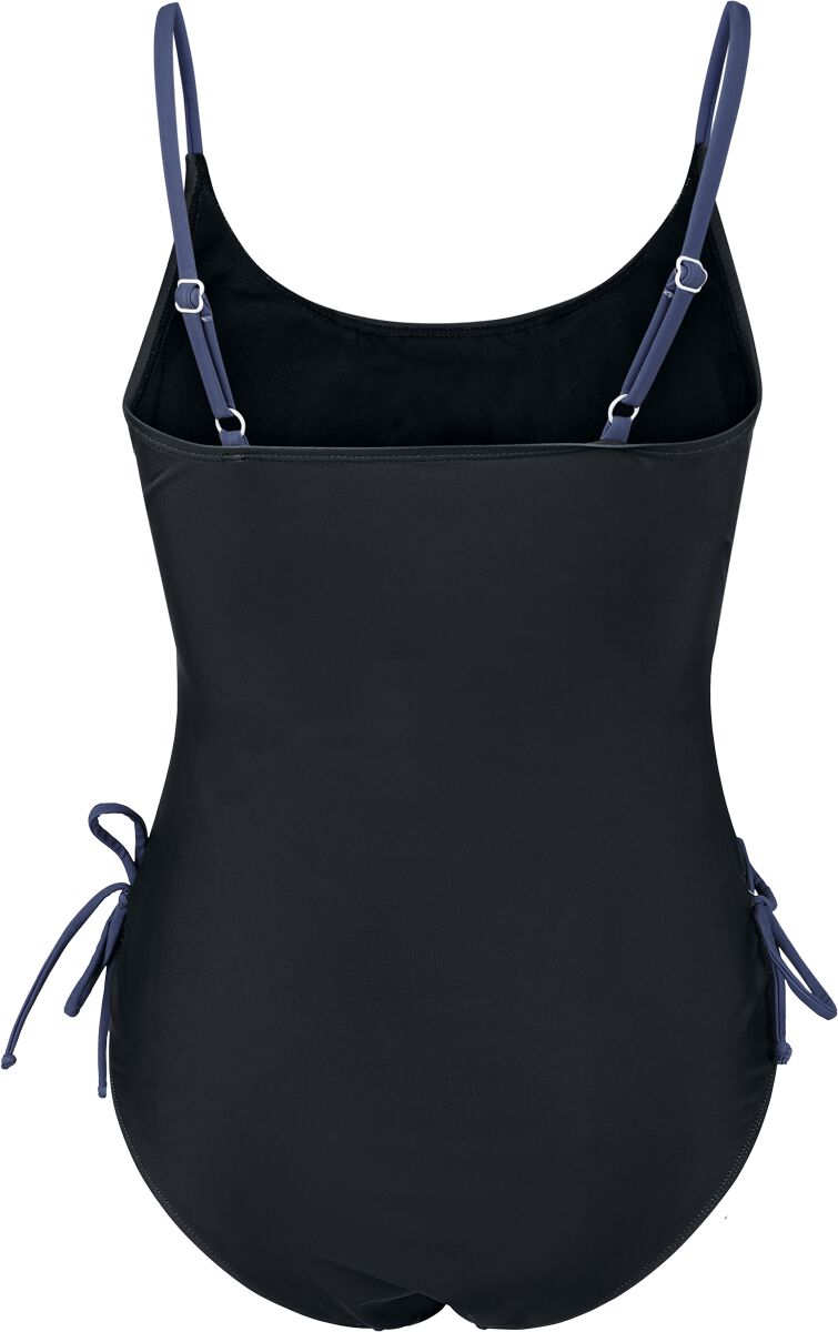 Swimsuit With Moon And Raven | Black Premium by EMP Swimsuit | EMP