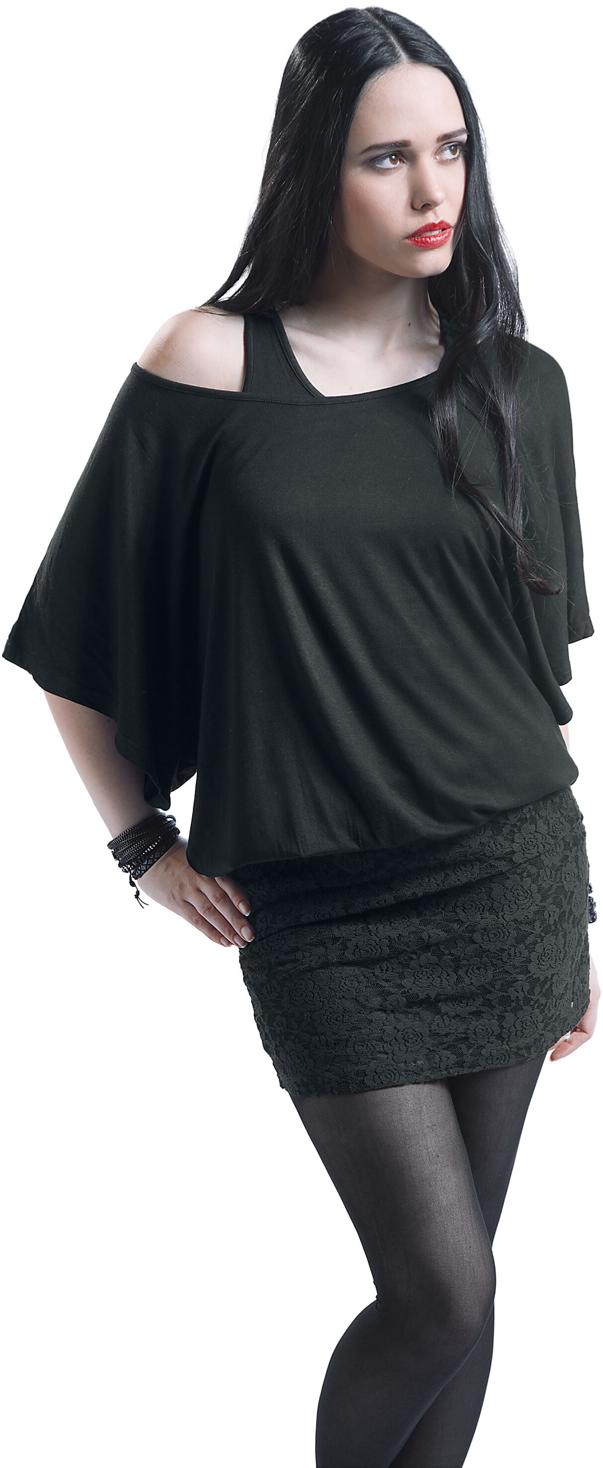 Hold On Loosely | Black Premium by EMP Mini Dress | EMP