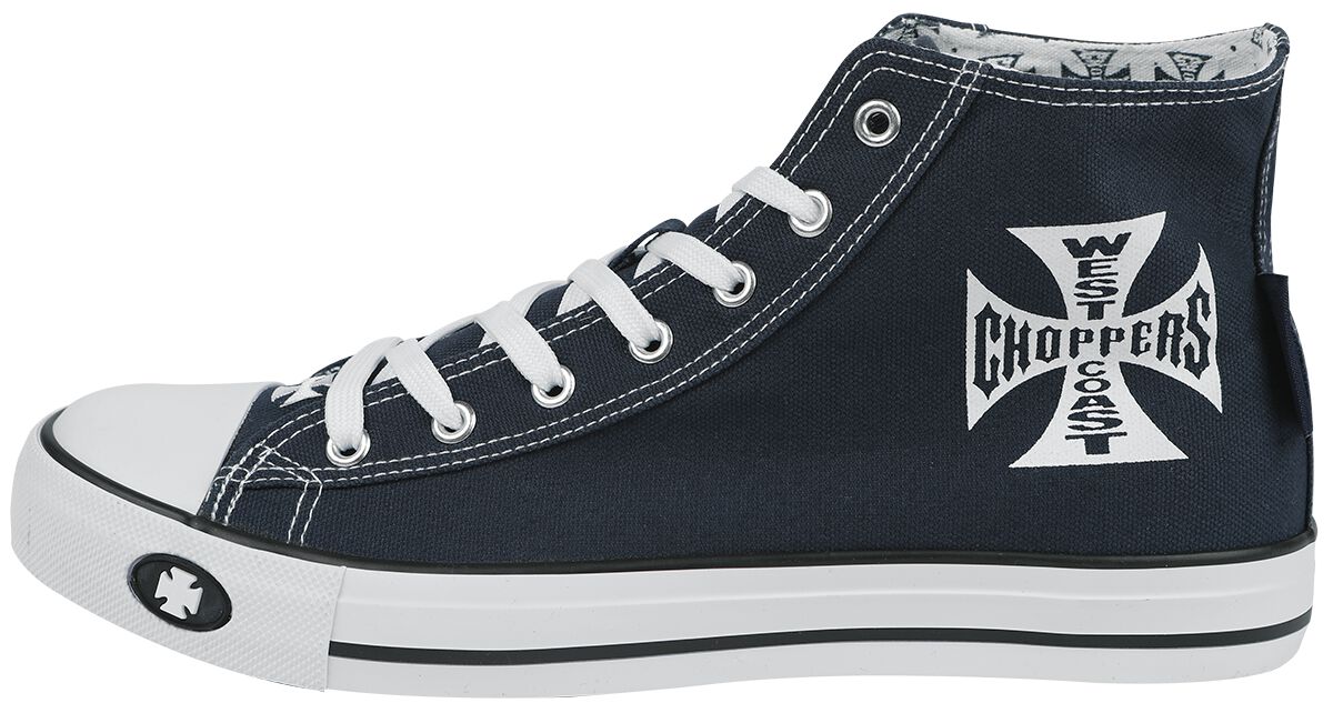 Warrior Hi-Top Trainers | West Coast Choppers Sneakers High | EMP