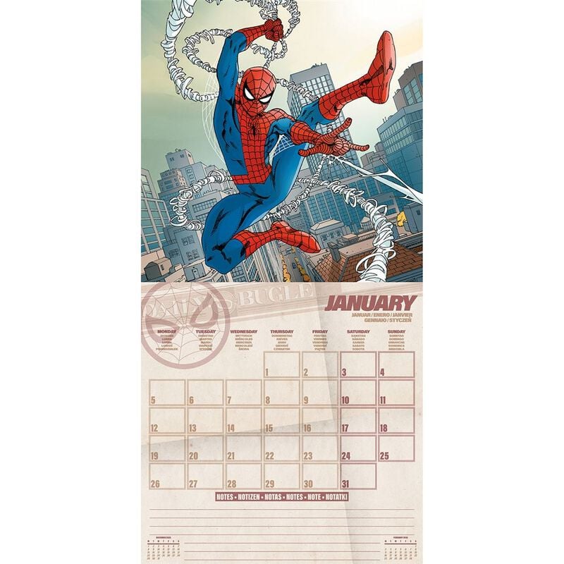 Animated | Spider-Man Wall Calendar | EMP