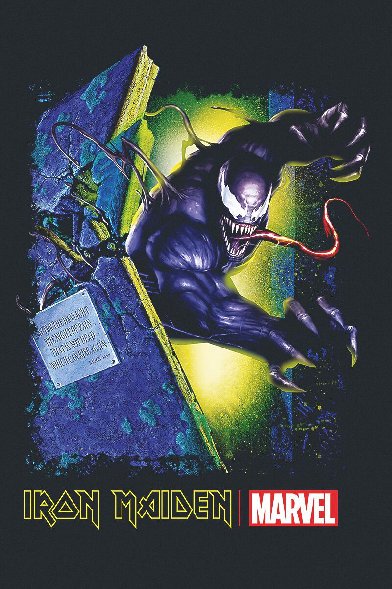 Iron Maiden x Marvel Collection - Marvel Venom | Iron Maiden T-Shirt | EMP