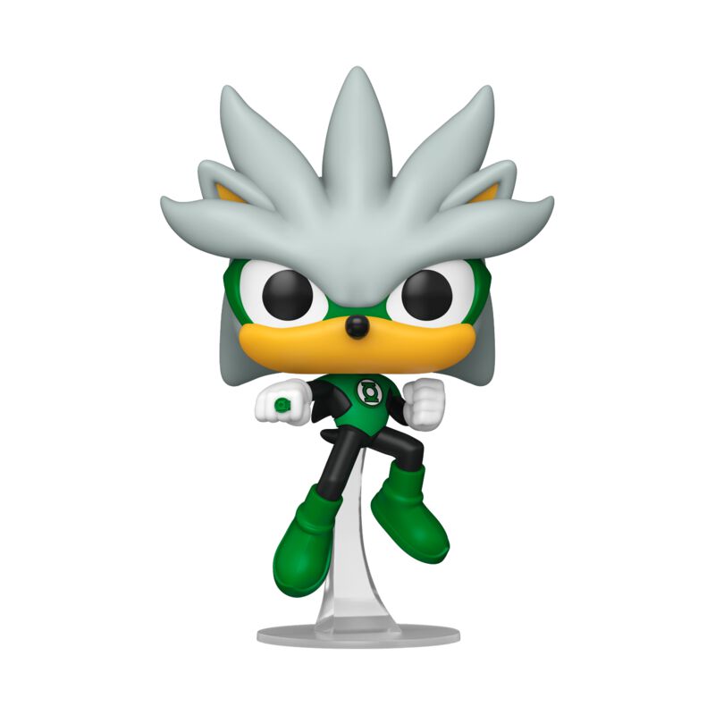 Sonic x Justice League - Silver as The Green Lantern Vinyl Figurine 592 ...
