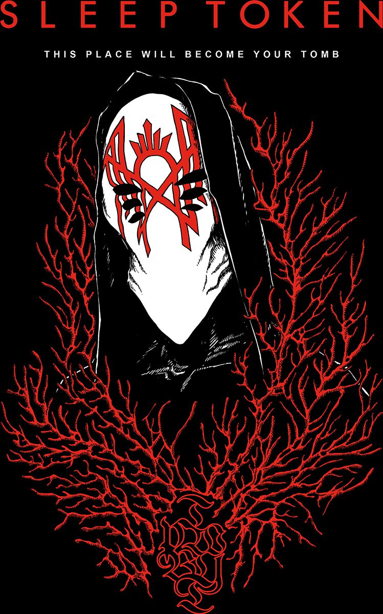 Portrait Zip | Sleep Token Hoodie Jacket | EMP