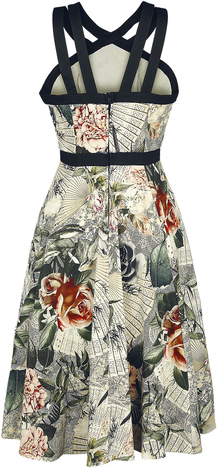 Ancient Roses | H&R London Midi Dress | EMP