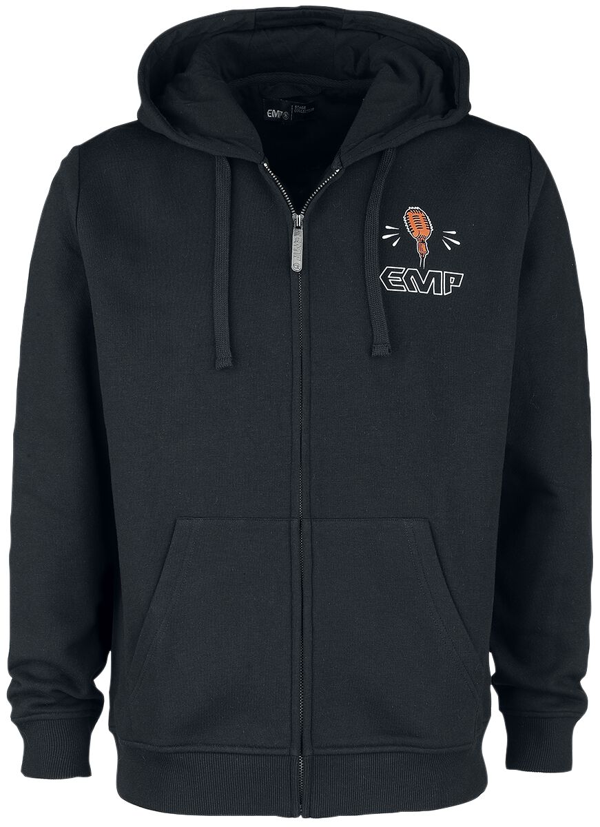 Hoodie Jacket with EMP Logo and Metal Horns | EMP Stage Collection ...