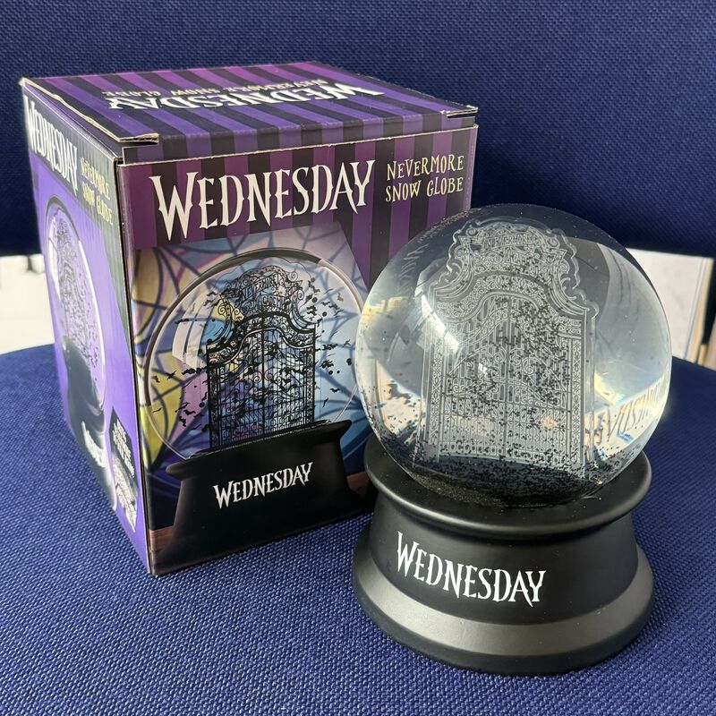 Nevermore Gate - Snow globe | Wednesday Snowglobe | EMP