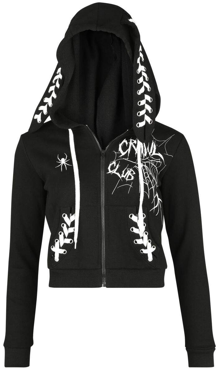 Crawl Club Hoodie | Jawbreaker Hooded zip | EMP