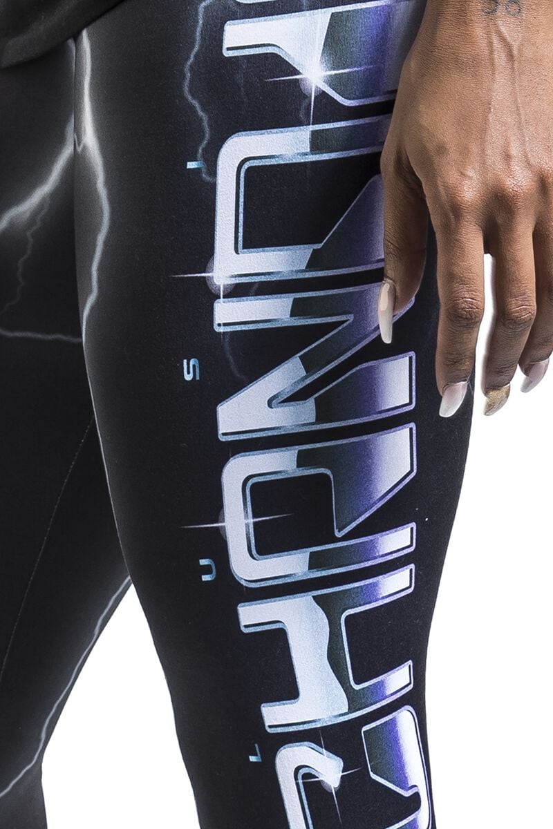 Leggings With Lightning Print | EMP Stage Collection Leggings | EMP