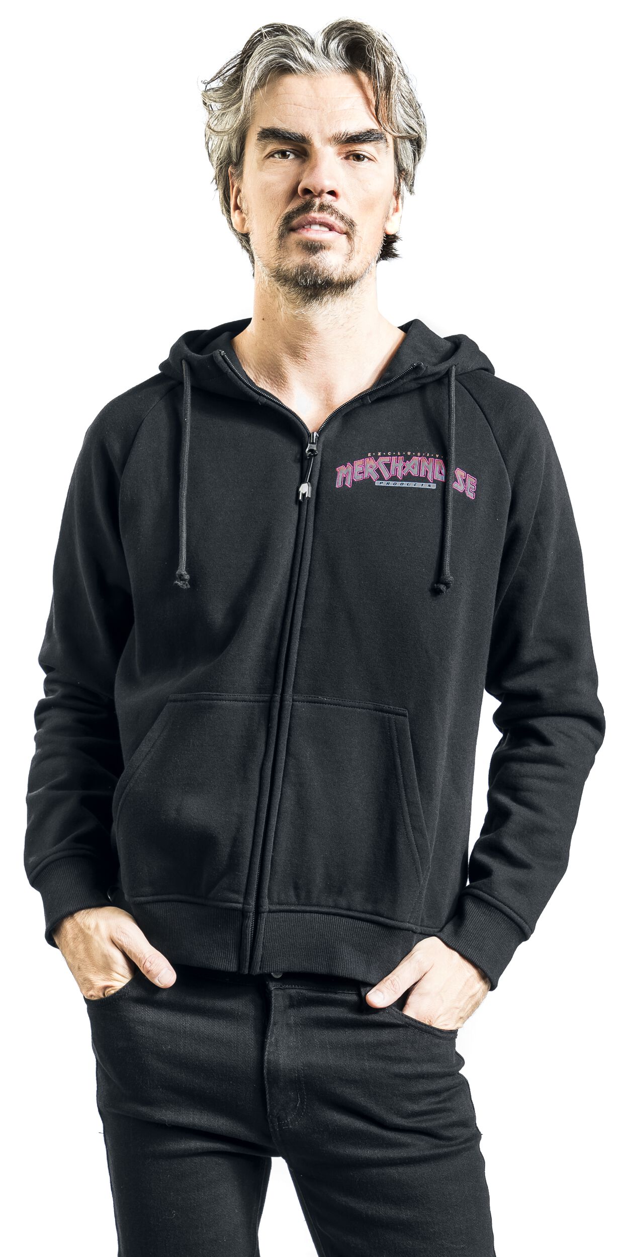 Hooded jacket with EMP vintage 80s logo | EMP Stage Collection Hoodie ...