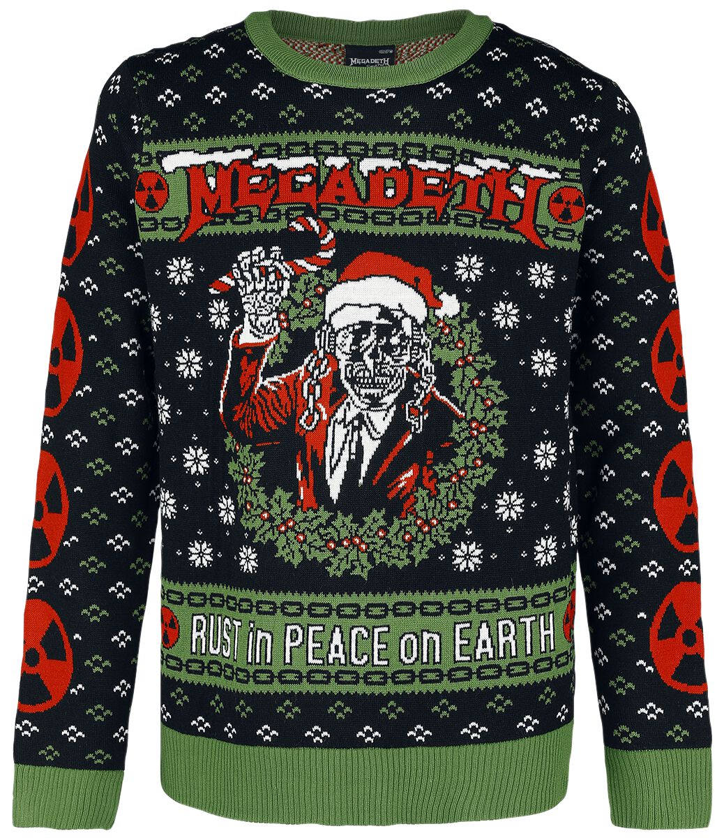 Holiday Sweater | Megadeth Christmas jumper | EMP