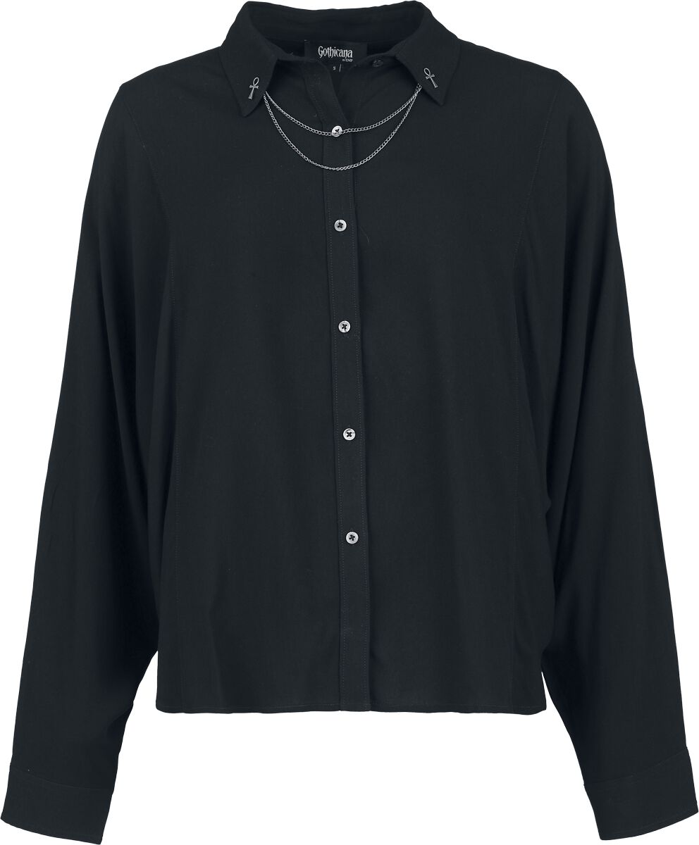 Corporate Goth | Gothicana by EMP Blouse | EMP