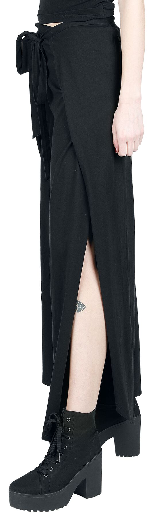 Wrap Trousers | Black Premium by EMP Cloth Trousers | EMP