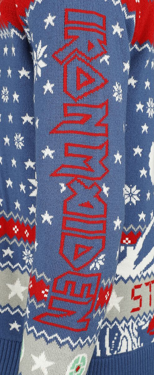Holiday Sweater 2024 | Iron Maiden Christmas jumper | EMP