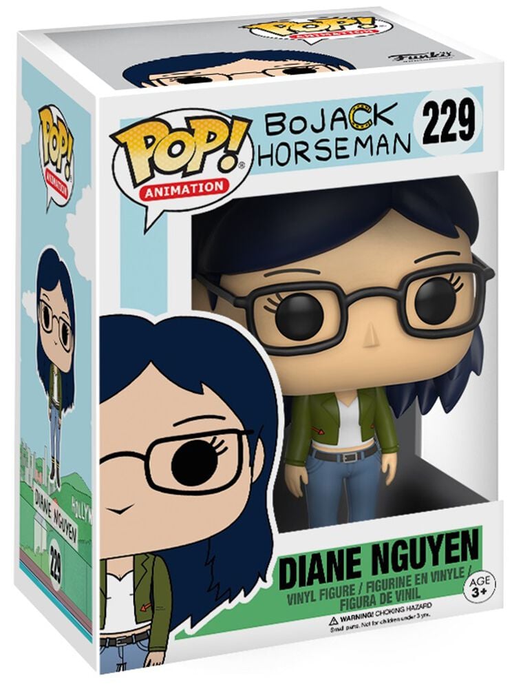 Diane Nguyen Vinyl Figure 229 | Bojack Horseman Funko Pop! | EMP