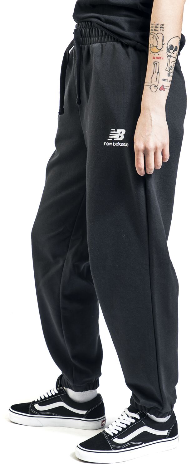 NB ESSENTIALS STACKED LOGO JOGGERS | New Balance Tracksuit Trousers | EMP