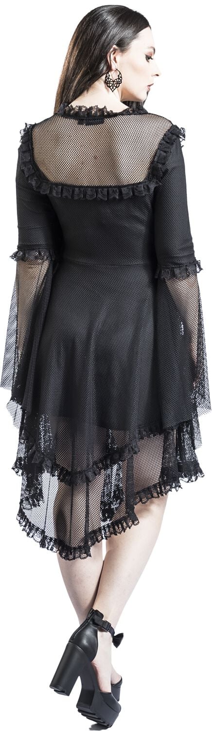 Fishnet Flared Dress | Jawbreaker Medium-length dress | EMP