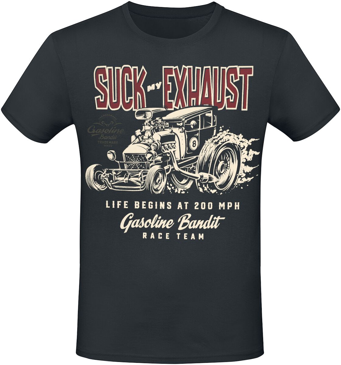 200 MPH | Gasoline Bandit T-Shirt | EMP