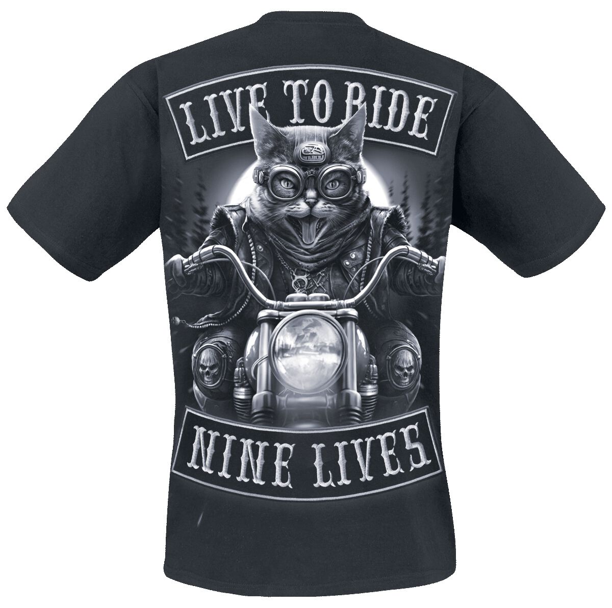 Nine Lives | Spiral T-Shirt | EMP