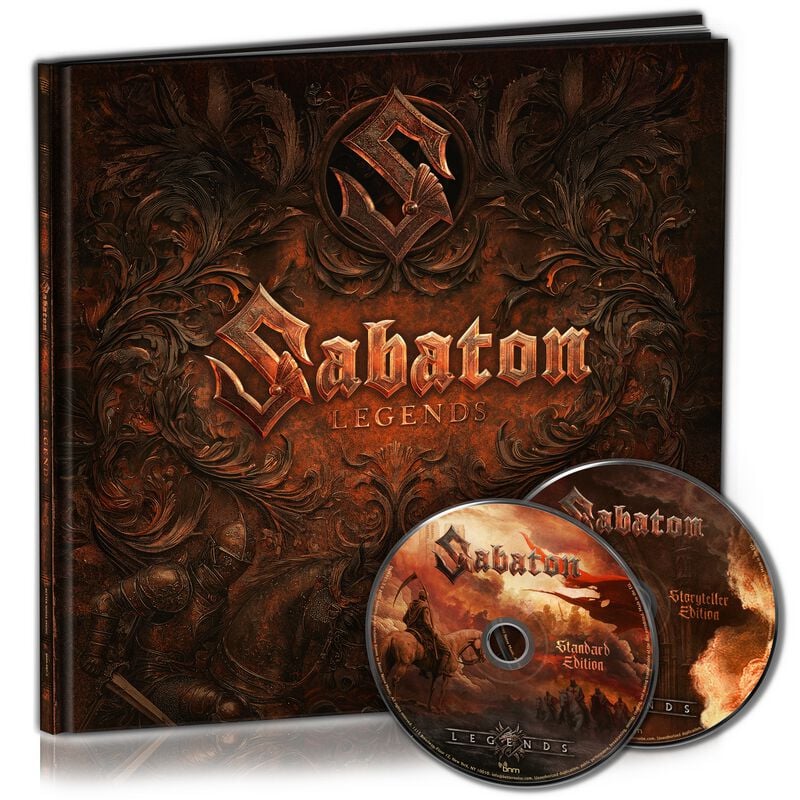 Legends (Storyteller Edition - Earbook) | Sabaton CD | EMP