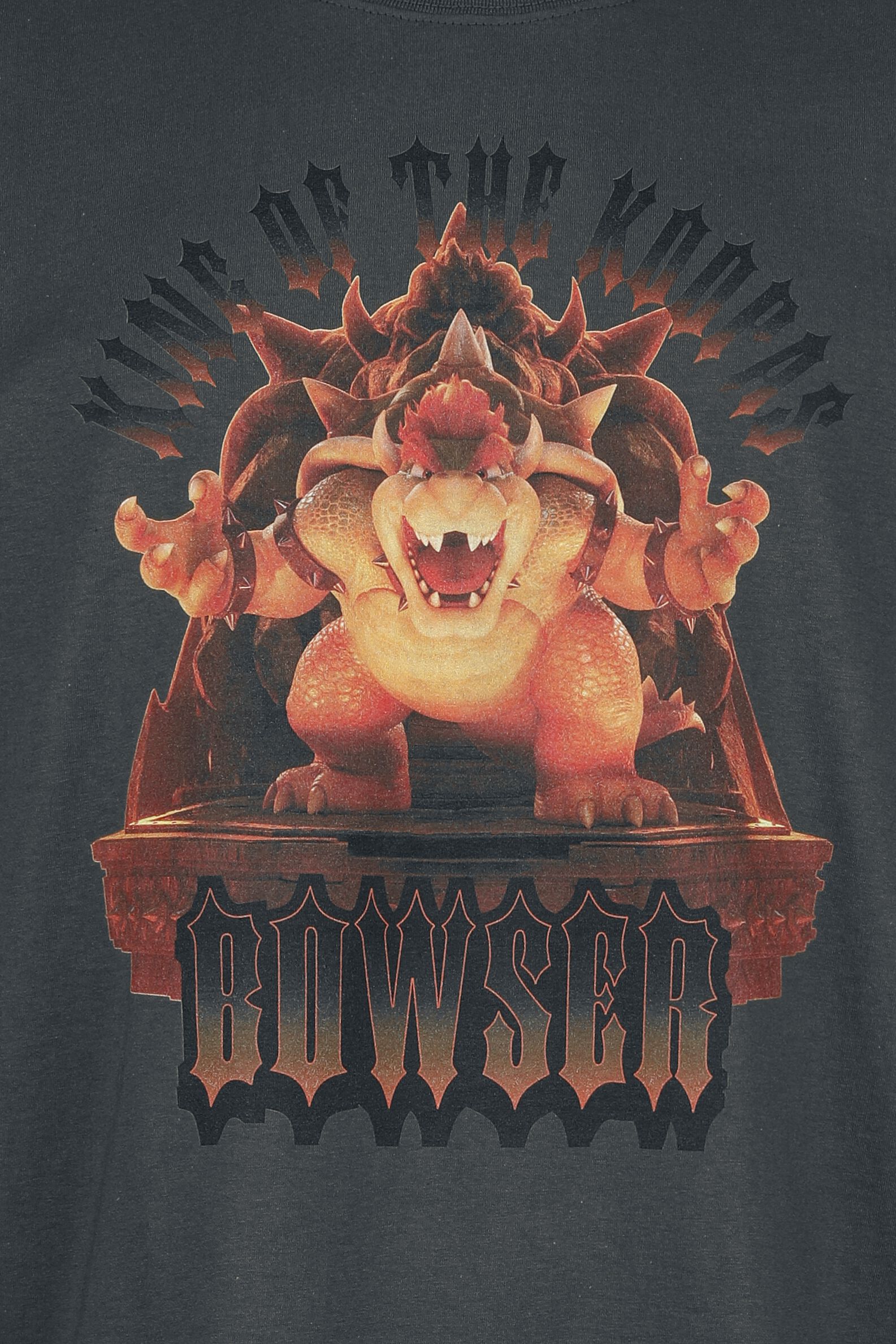 Bowser - King Of The Koopas | Super Mario T-Shirt | EMP