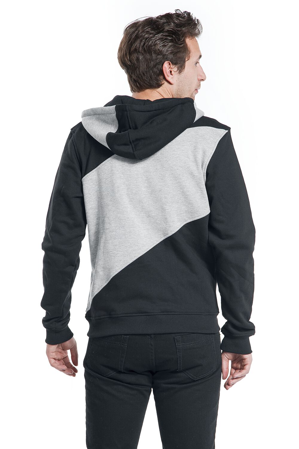 Zig Zag Zip Hoodie | Urban Classics Hoodie Jacket | EMP