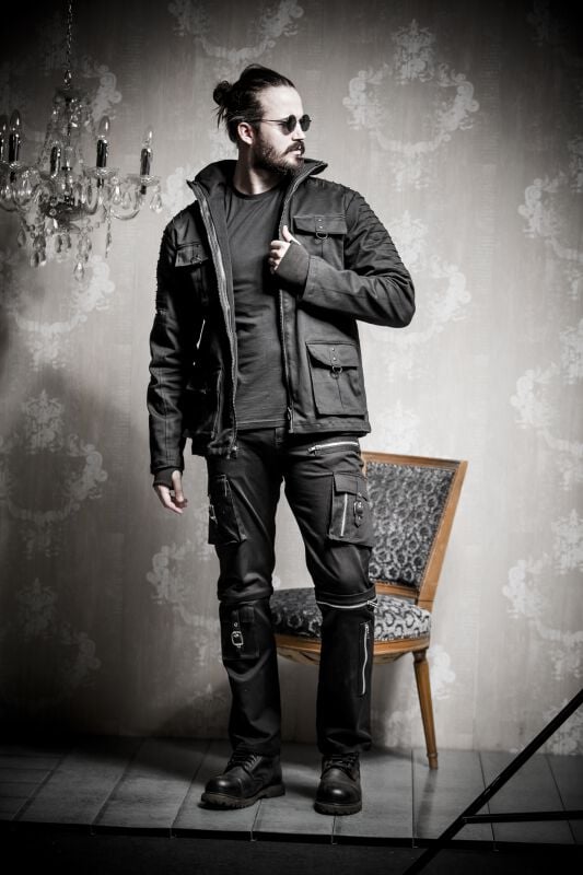 2in1: Trousers/Shorts | Gothicana by EMP Cloth Trousers | EMP
