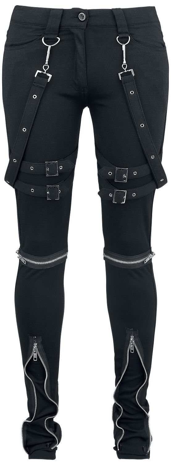 Megan | Gothicana by EMP Cloth Trousers | EMP