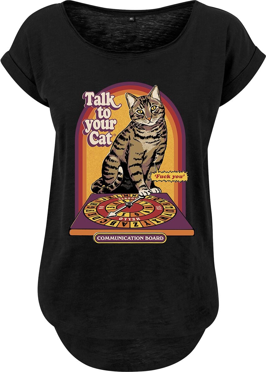 Talk To Your Cat | Steven Rhodes T-Shirt | EMP