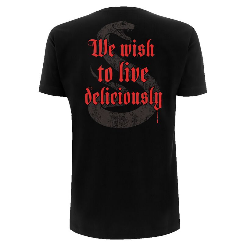 We Wish To Live Deliciously | Cradle Of Filth T-Shirt | EMP