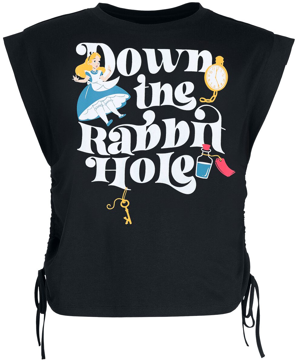 Down The Rabbithole | Alice in Wonderland Top | EMP