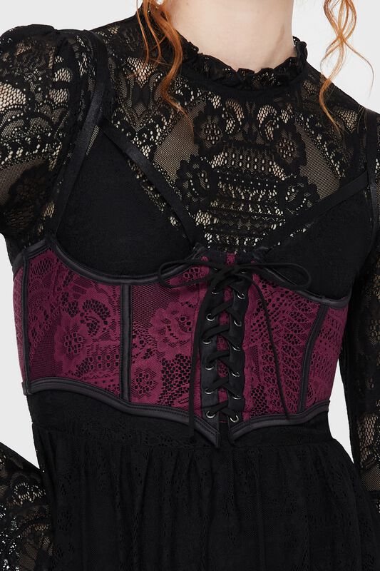 Belladonna Lace - Arden Lace Basque | Killstar Top | EMP