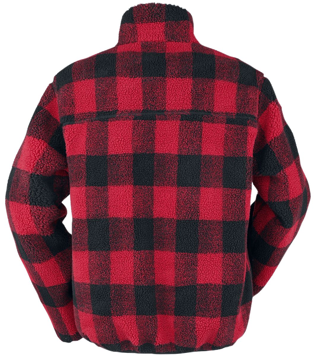 lumber jacket red