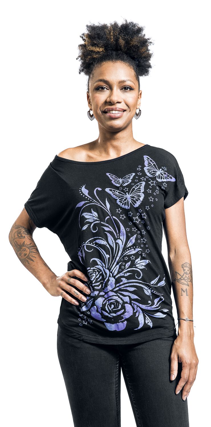 T-Shirt with Print and Mesh Back | Full Volume by EMP T-Shirt | EMP