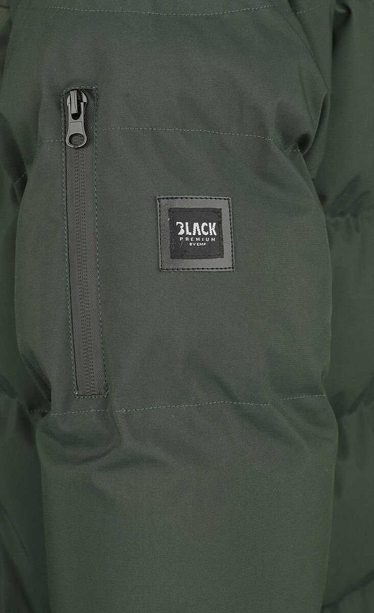 Puffer Jacket | Black Premium by EMP Winter Jacket | EMP