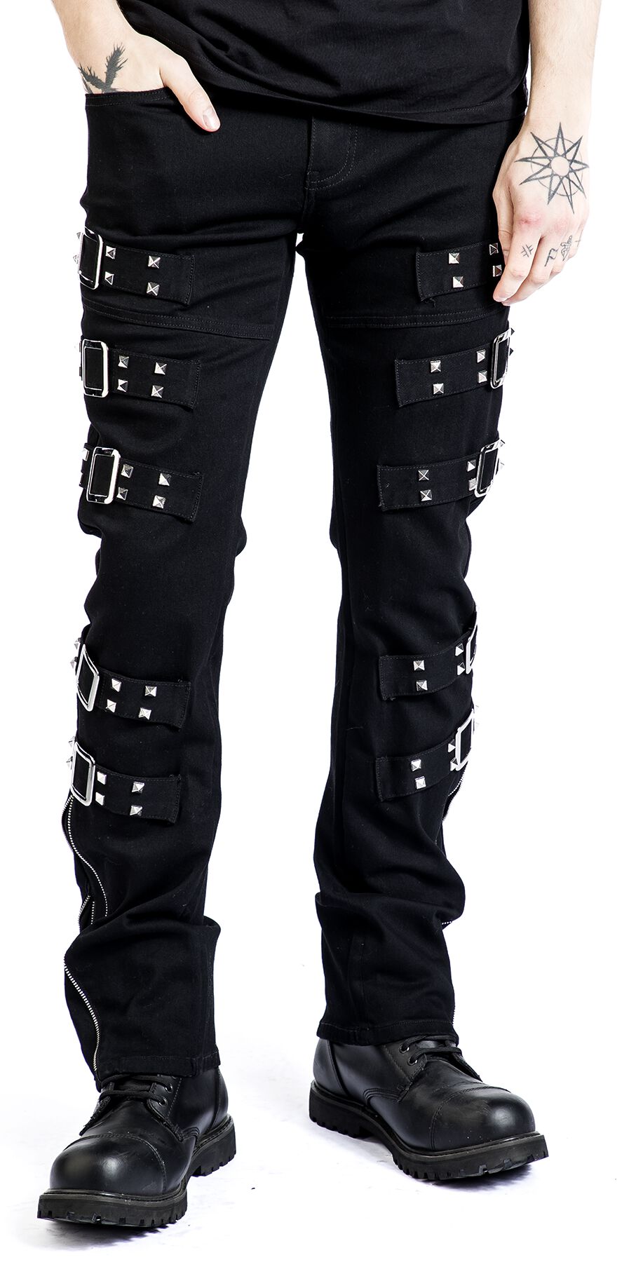 Azaradel | Gothicana by EMP Cloth Trousers | EMP