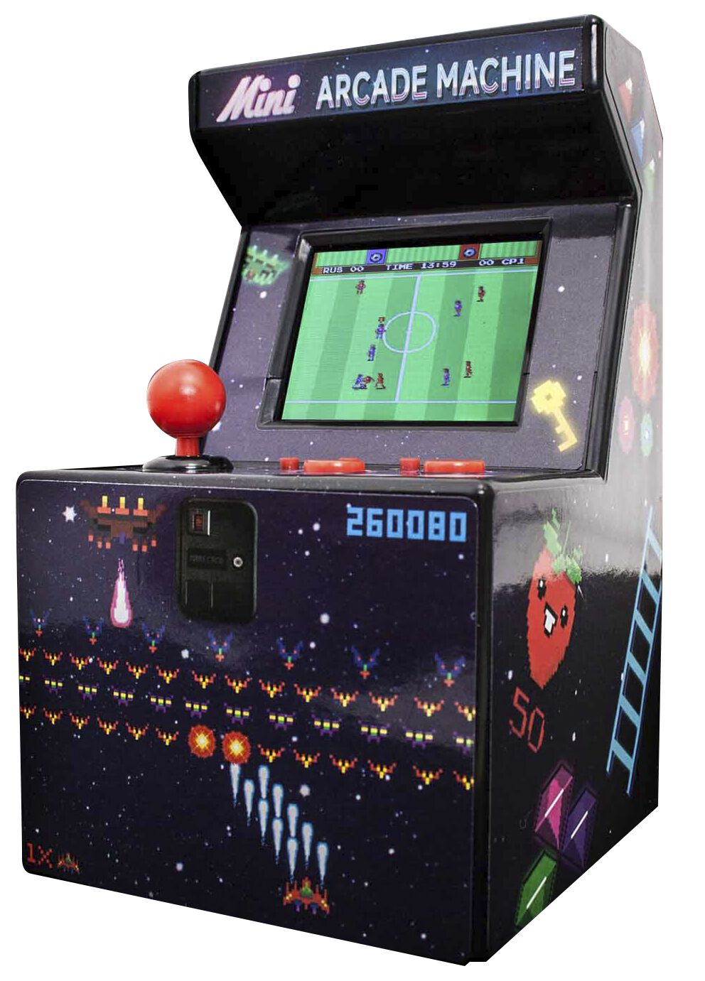 Mini Arcade Machine - incl. 300x 16-Bit Games | Mini Arcade Machine Toy ...