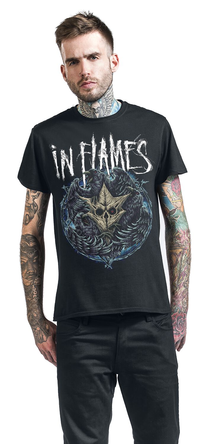 Jesterhead Raven | In Flames T-Shirt | EMP