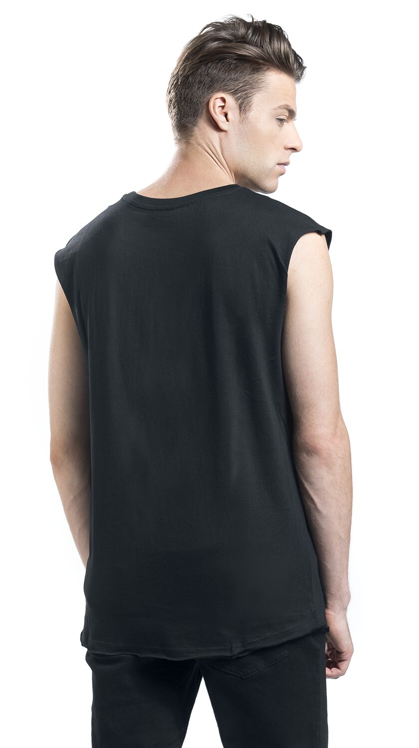Open Edge Sleeveless Tee | Urban Classics T-Shirt | EMP