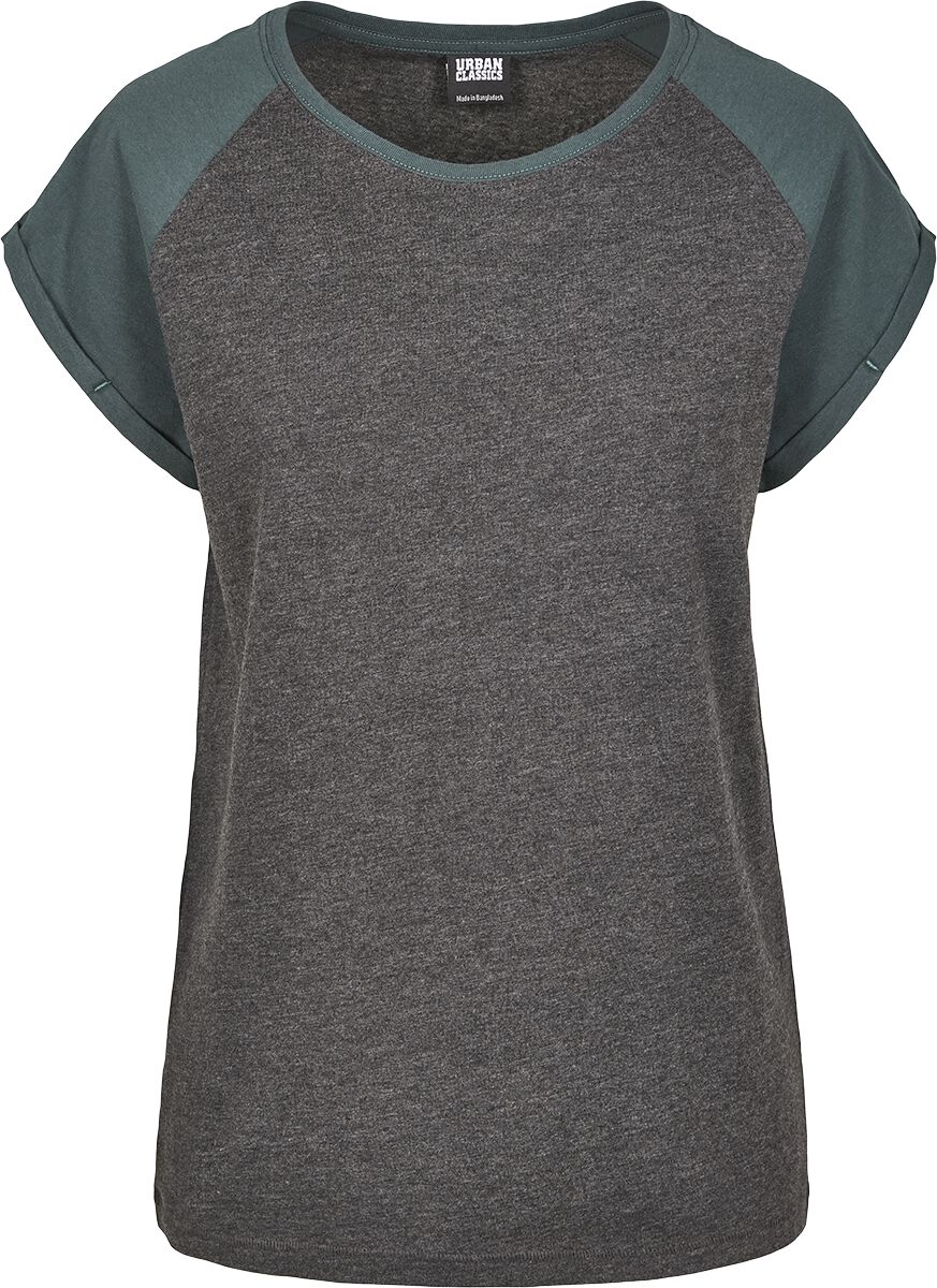 Ladies Contrast Raglan Tee | Urban Classics T-Shirt | EMP