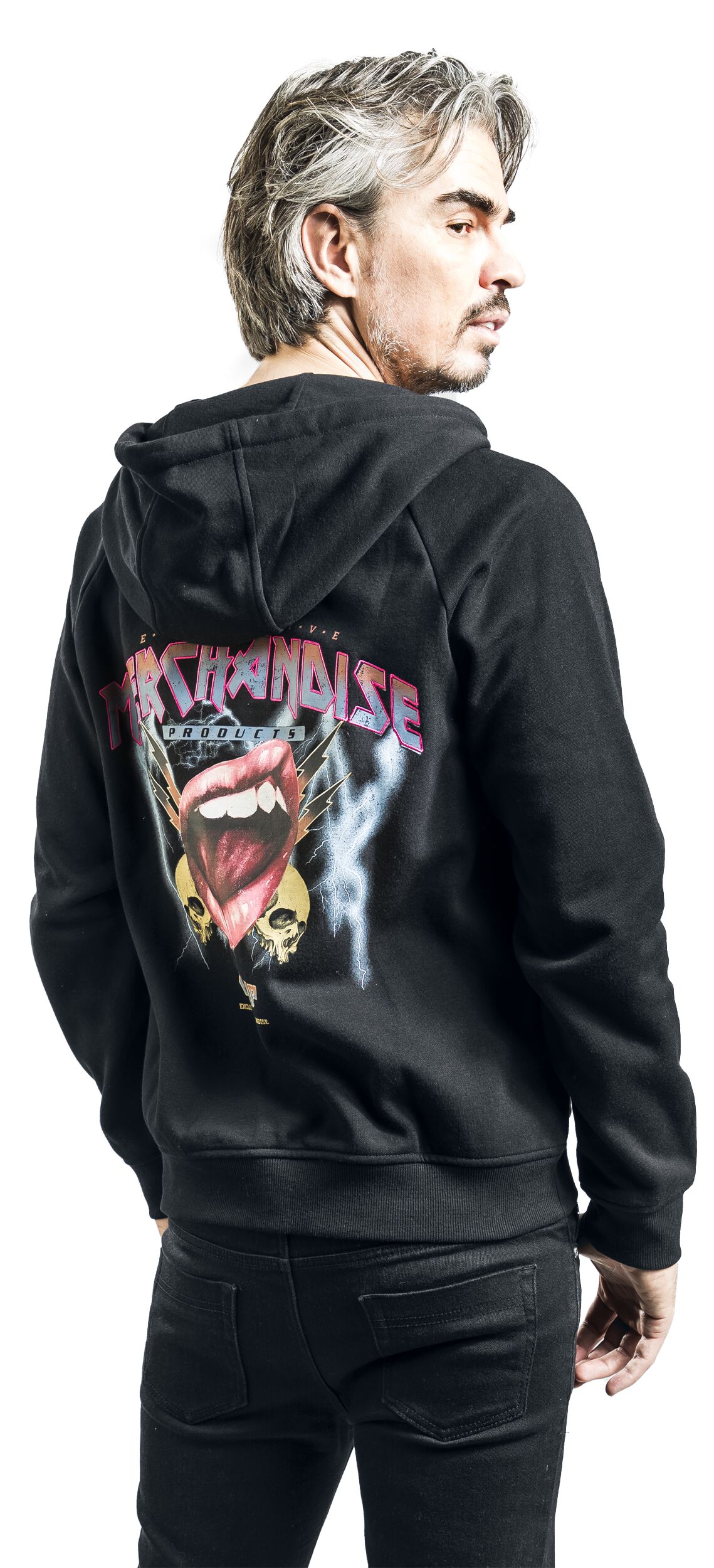 Hooded jacket with EMP vintage 80s logo | EMP Stage Collection Hoodie ...