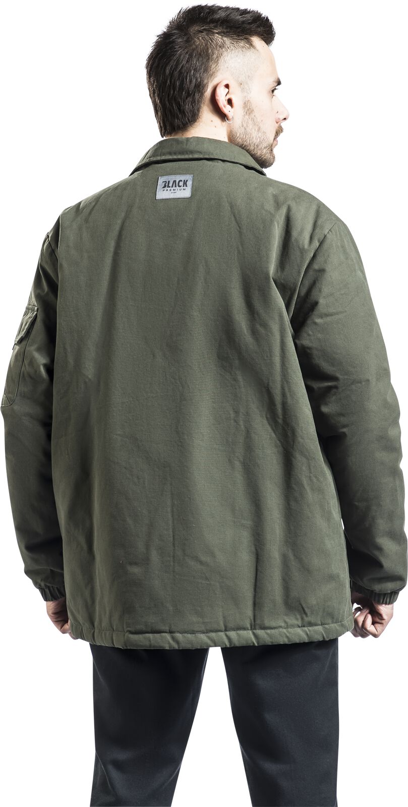 Army Field Jacket | Black Premium by EMP Between-seasons Jacket | EMP